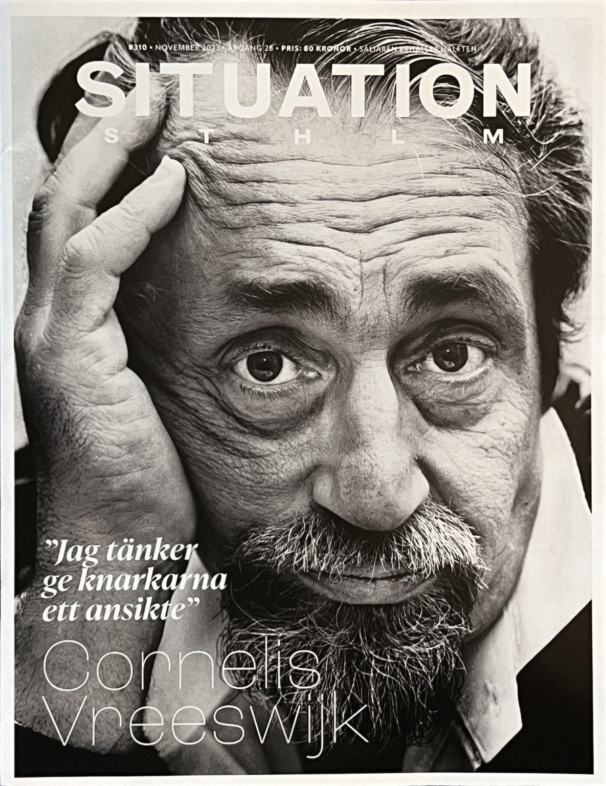 Det sista porträttfotot på Cornelis Vreeswijk - Sveriges Tidskrifter